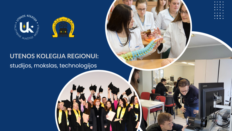 Utenos kolegija | Kviečiame studentus į nuotolinius seminarus